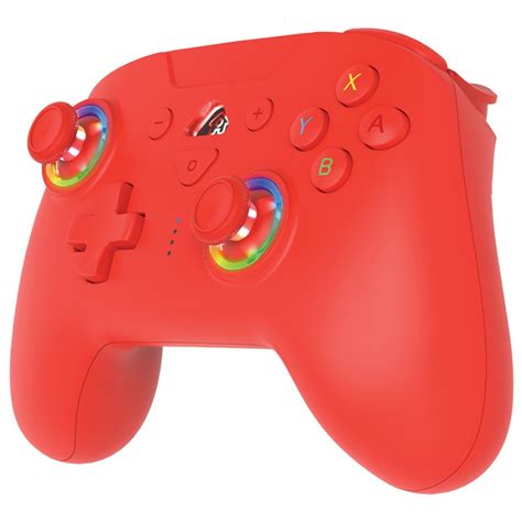 Wireless Led Controller For Switch 2 And Switch Red Subsonic