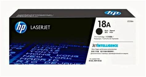HP 18A Black Original LaserJet Toner Cartridge For Laser Printer At 5000 Piece In Bengaluru