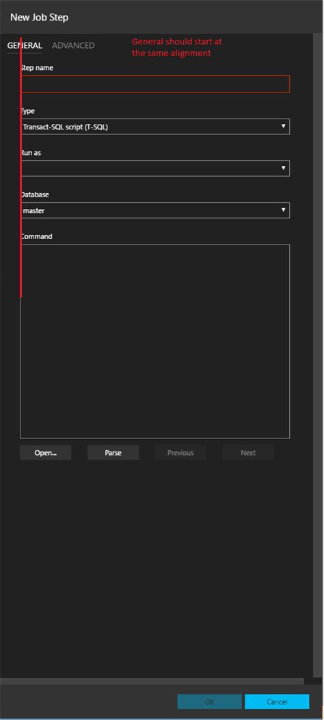 Extensibility Dialog Alignment · Issue 1733 · Microsoft