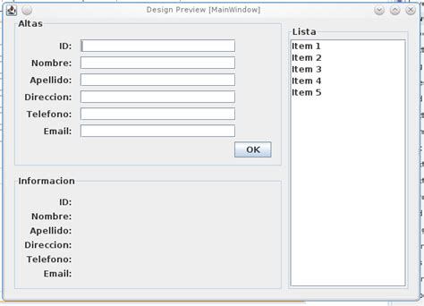 Programación III LEP JAVA JOPROFU CONTROLES SWING LISTAS