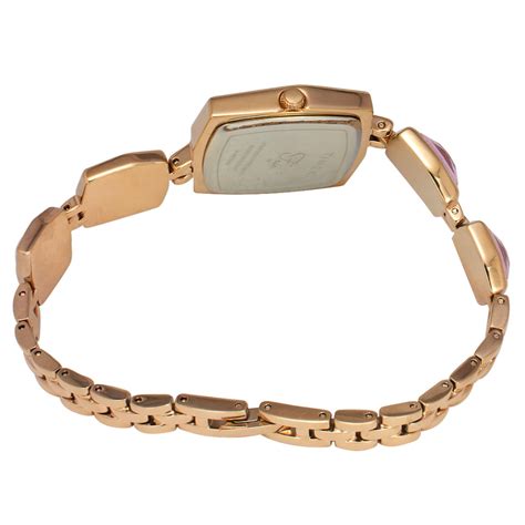 Timex Fria Women Pink Square Analog Watch Twel16103