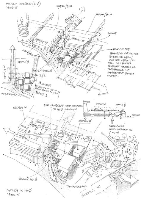 Idea 1320087 Sketchbook Architecture Concept Drawings Architecture Design Sketch Conceptual