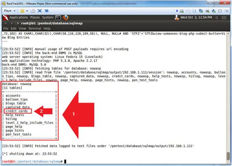 Mutillidae Lesson 12 Sql Injection With Sqlmap Tamper Data And Burpsuite