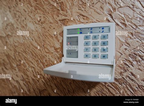 Keypad For Access Control At Home Security Stock Photo Alamy