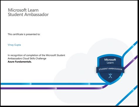 Vinay Gupta On Linkedin Proud To Have Completed The Azure Fundamentals Cloud Skills Challenge