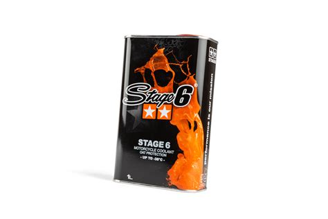 Radiator Fluid Coolant 38°c Stage6 1l Orange Stage6