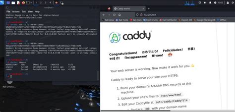 Zahid Khan On Linkedin Docker Kalilinux Applicationmanagement