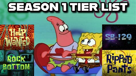 Ranking Every Episode Of Spongebobs First Season Youtube