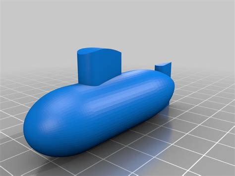 Free 3d File Small Submarine・3d Printer Model To Download・cults
