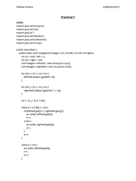 Daa Practical Imp Pdf Computer Science Software Development