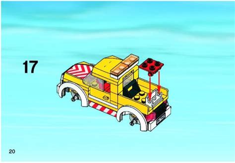 Lego Instructions For Set 7747 Wind Turbine Transport City General