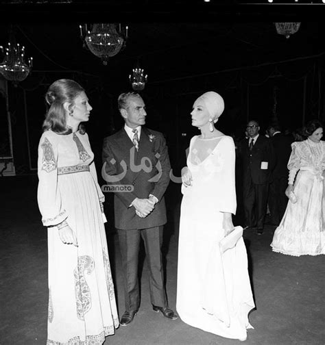 Tunel Zaman شاه و شهبانوی ایران با پرنسس سلیمه، نخستین همسر پرنس آقا