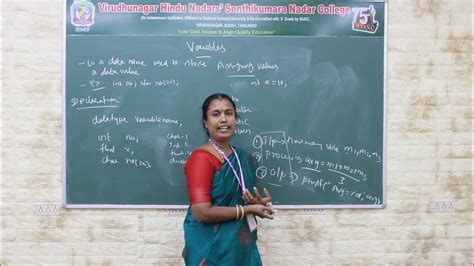 Variables Programming In C Vhnsnc Autonomous Youtube