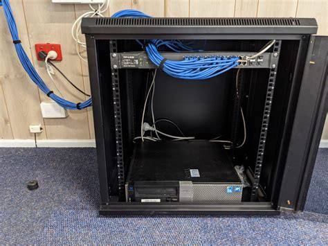 Project Recent Patch Panel Install Server Cabinet Re Cabling Jarrods Tech