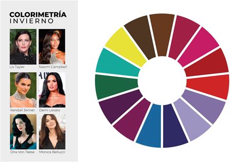 Paleta De Colores De Tonos De Piel Fríos Los Colores Que Te Favorecen