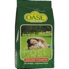 Смесь семян газонных трав Универсальная 1 кг Grune Oase, новый, в ...