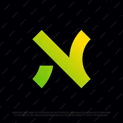 Logotipo Profissional Moderno Em Forma De Letra N Exclusivo Em Forma De N Vetor Premium