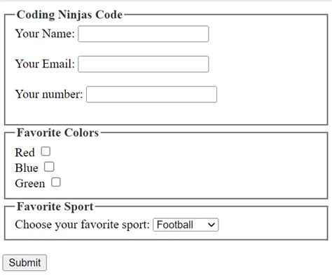 Tag In Html Naukri Code