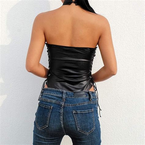 Lencería Sexy Para Mujer Overol De Lencería De Peluche Con Tachuelas