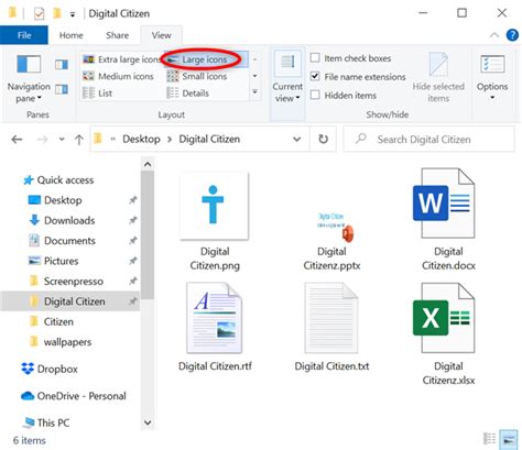 How To Use The File Explorer Views In Windows Like A Pro Digital Citizen