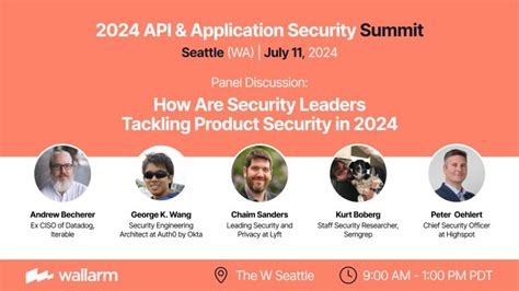 Wallarm Api Security Leader On Linkedin Api Apisecurity Summit