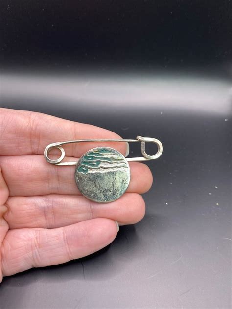 Vintage Style Safety Pin Gem