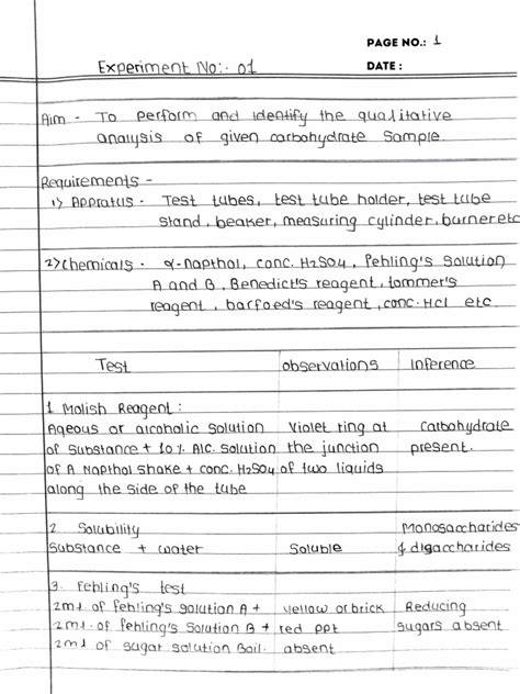 Biochemistry Practical Pdf Pdf Carbohydrates Materials
