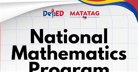 National Mathematics Program Nmp Lesson Scripts Deped Click