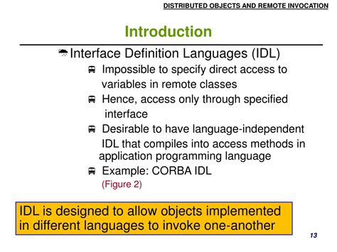 ppt distributed objects and remote invocation powerpoint presentation