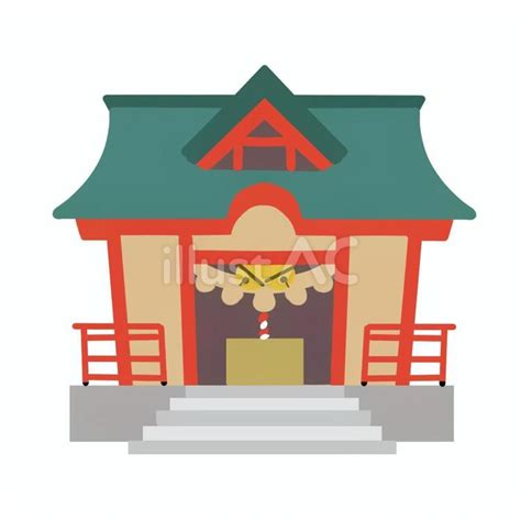 神社イラスト No 25969436｜無料イラスト・フリー素材なら「イラストac」