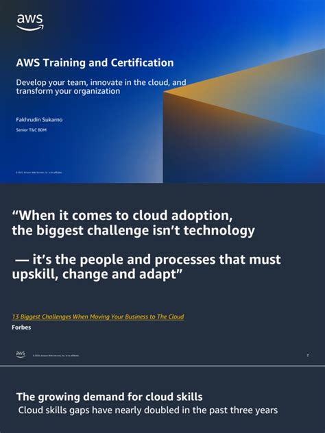 2023 Aws Tandc Program Overview Pdf Amazon Web Services Cloud Computing