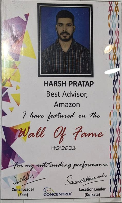 Harsh Pratap On Linkedin Concentrix