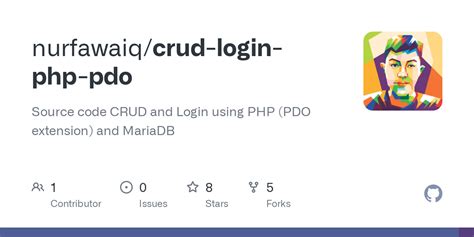 Github Nurfawaiqcrud Login Php Pdo Source Code Crud And Login Using Php Pdo Extension And