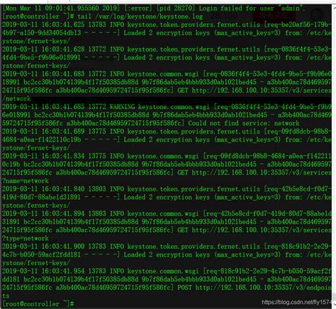 Openstack登陆dashboard提示认证发生错误 指剑 博客园