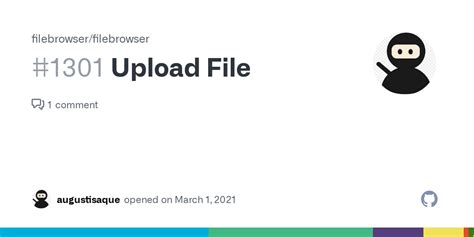 Upload File Issue 1301 Filebrowser Filebrowser GitHub