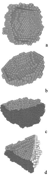 Relaxed Spherical Void In The Bulk And Relaxed Semispherical Void At Download Scientific