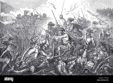 Attack On Fort Ticonderoga 8 July 1758 The Battle Of Carillon Stock