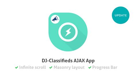 introducing updated ajax app for dj classifieds infinite scrolling