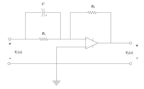 Obtain The Transfer Function Of The Differentiating Circuit Quizlet Obtain The Transfer Function Of The Differentiating Circuit Quizlet