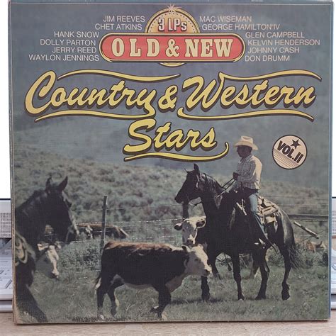 ÇeŞİtlİ SanatÇilar Old And Nrw Country And Western Stars Vol2 Lp Plak