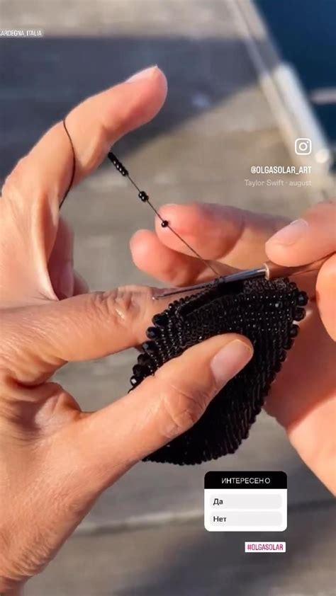 [Видео] «[Видео] «Ольга Солярчук дізайнерка прикрас On Instagram Браслет из бисера связан