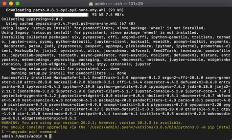 install jupyter notebook mac using pip nanaxsay