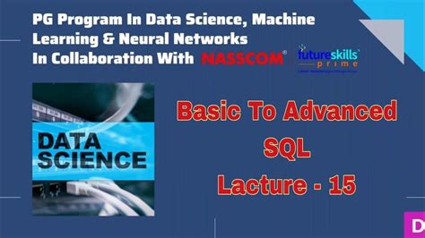 Subquery Nested Query In Sql Advancesql Basicsql Mysql Sql Lacture