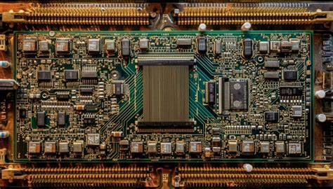 Complexity Of Semiconductor Circuit Board A Small Futuristic Marvel