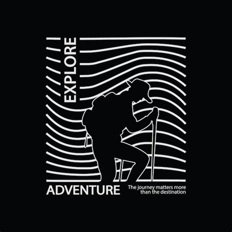 일러스트레이션 타이포그래피를 살펴보세요 T 셔츠 디자인에 적합 프리미엄 벡터