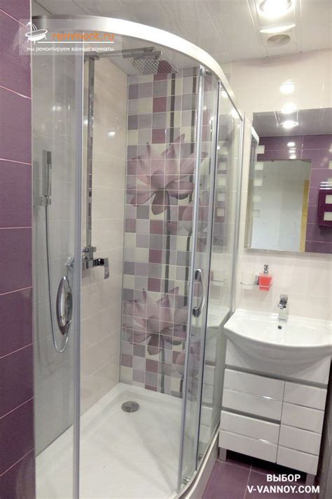 82 идеи из жизни как оформить дизайн маленькой ванной комнаты фото Душевые Дизайн