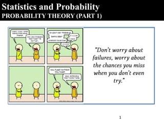 Lecture 1 Probability Theory Part 1 Pdf