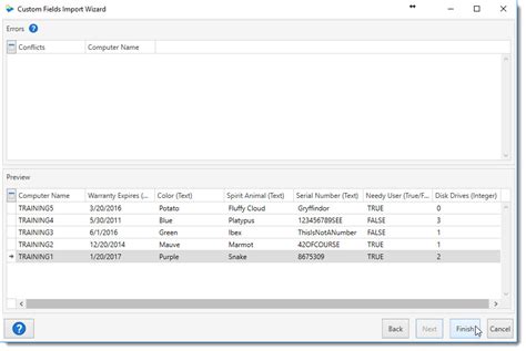 Import Custom Fields In Pdq Inventory Using The Custom Fields Import