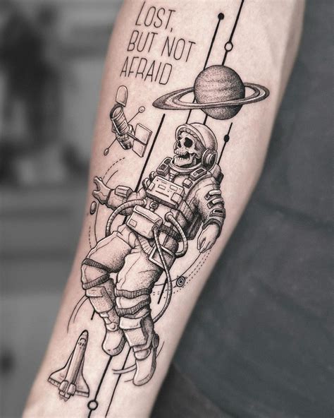 23 Legendary Astronaut Tattoo Ideas Inkpossible To Resist