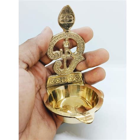 Brass Vel Om Vilakku Artycraftz Online Shopping Site For Home Decor